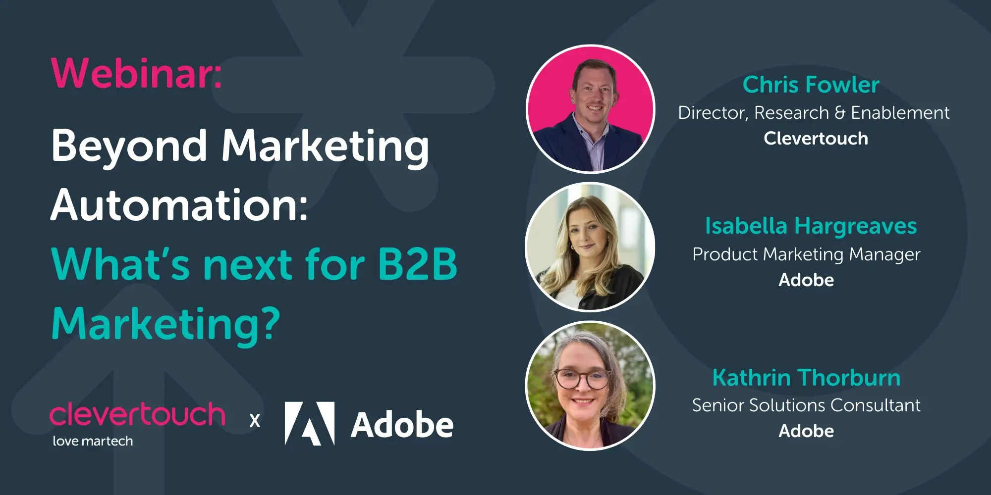 Webinar: Beyond Marketing Automation - What's next for B2B Marketing